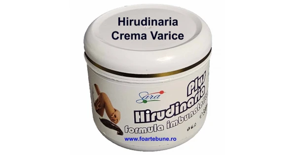 Crema varice Hirudinaria